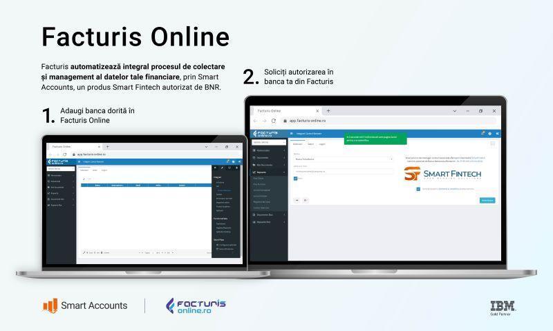 Facturis integrează Smart Accounts și 15.000 de IMM-uri colectează și ...